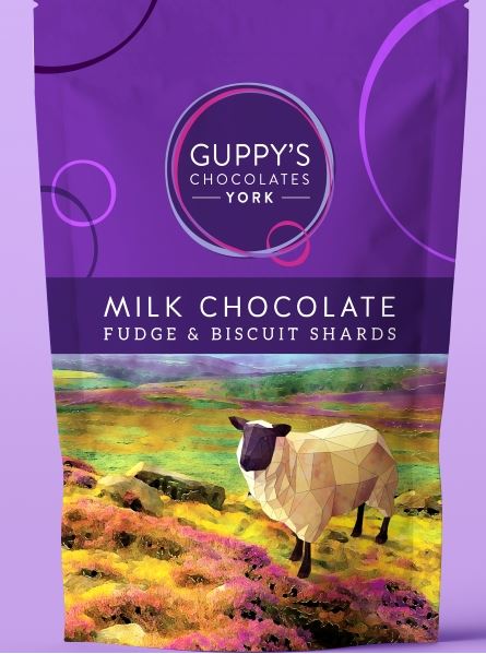 Milk Chocolate Fudge & Biscuit Shards – Whitby Hampers